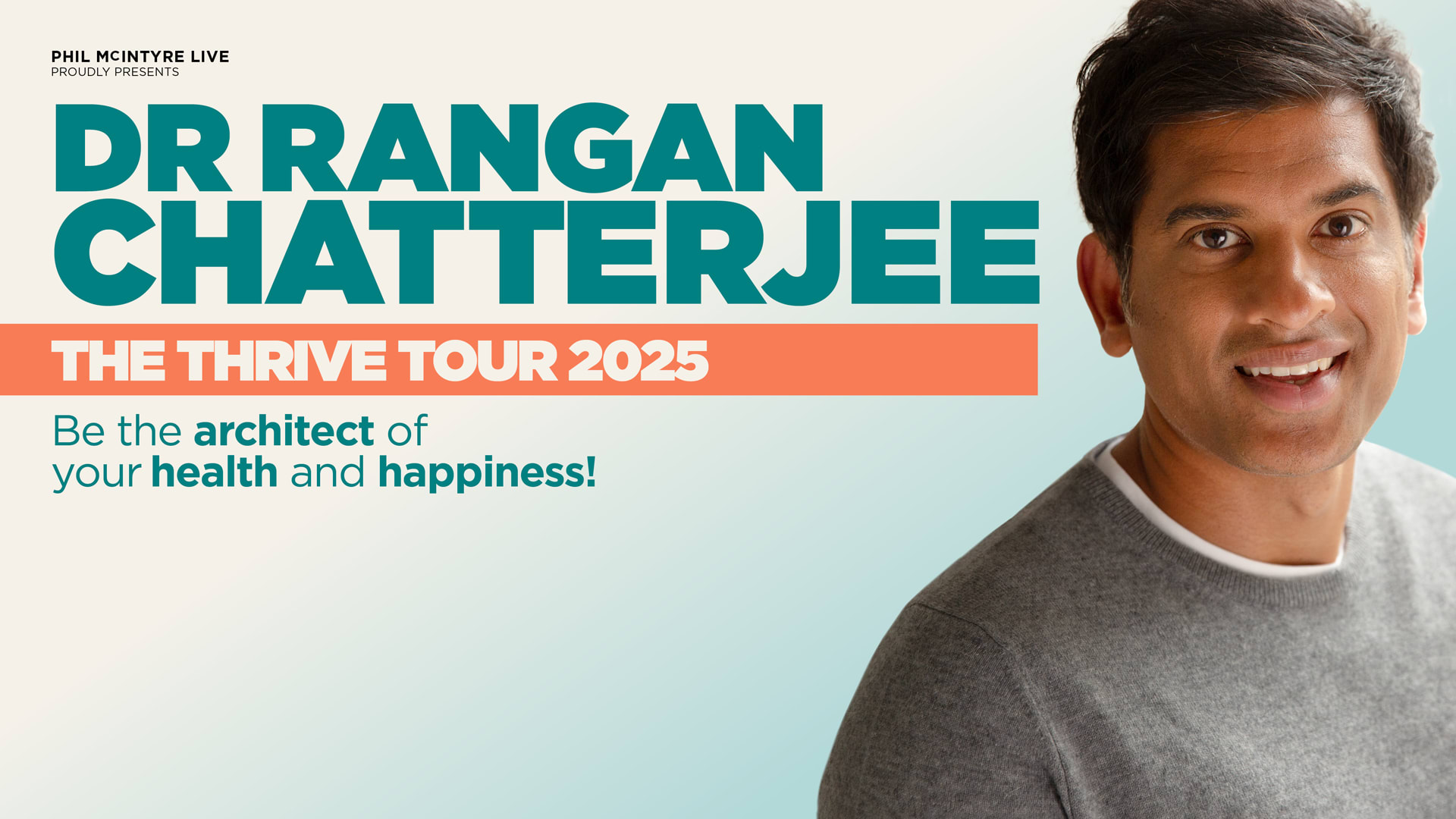 Dr Rangan Chatterjee: The Thrive Tour Tickets | Events > Variety Tours ... Dr Rangan Chatterjee: The Thrive Tour Tickets | Events > Variety Tours ...
